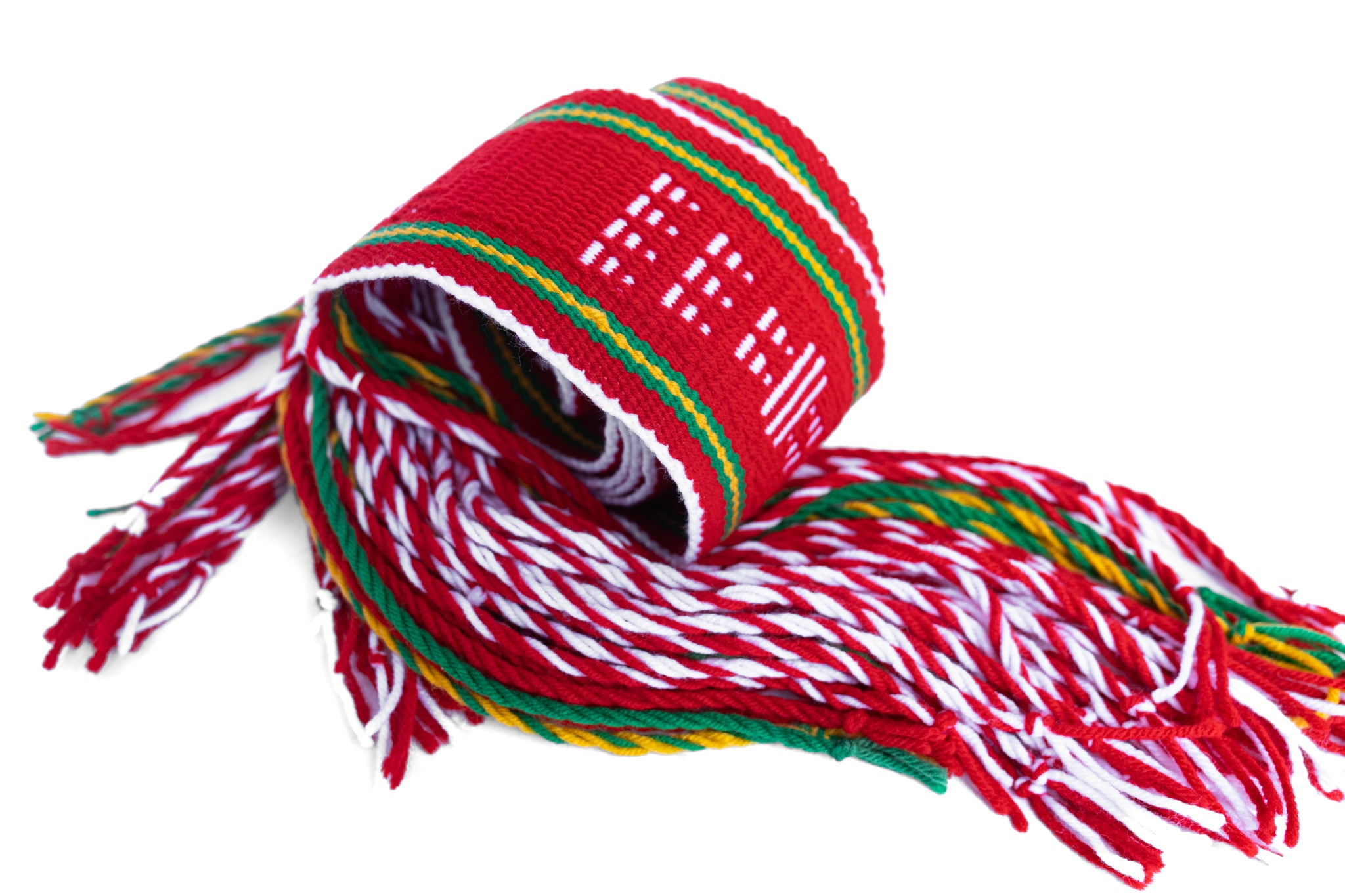 Navajo Red Sash Belt – Ellis Tanner Trading Co.