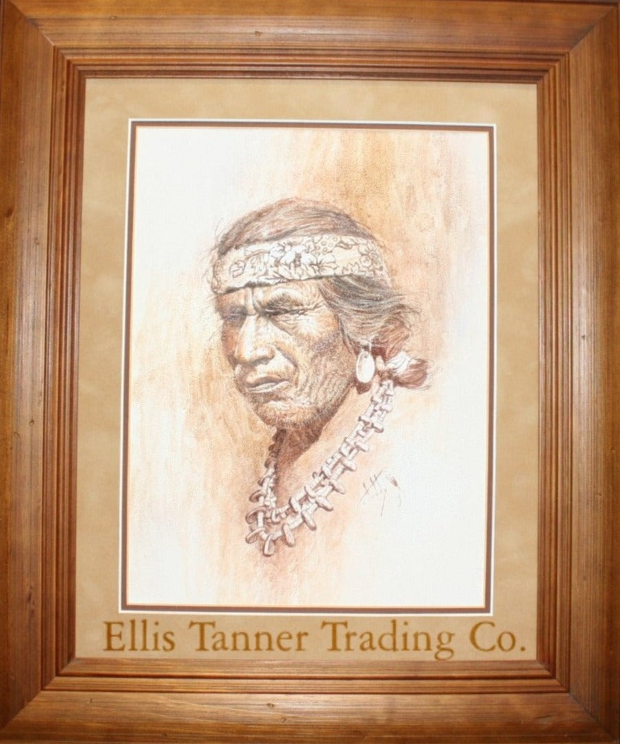 Wisdom painting by Calvin K Toddy – Ellis Tanner Trading Co.